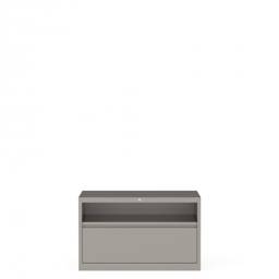 1200 Series 30"W 1½ Storage Cabinet - Open Shelf, File - Mayline Office