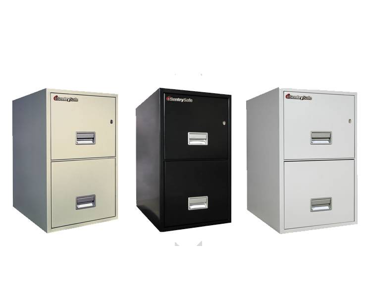 2G3110 - Sentry Two Drawer 31" Deep Fireproof impact Resistant Vertical ...