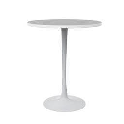 Cha-Cha 36" Round Occasional Table with 42"H Trumpet Base - Mayline Office
