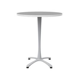 Cha-Cha 36" Round Occasional Table with 42"H X-Base - Mayline Office